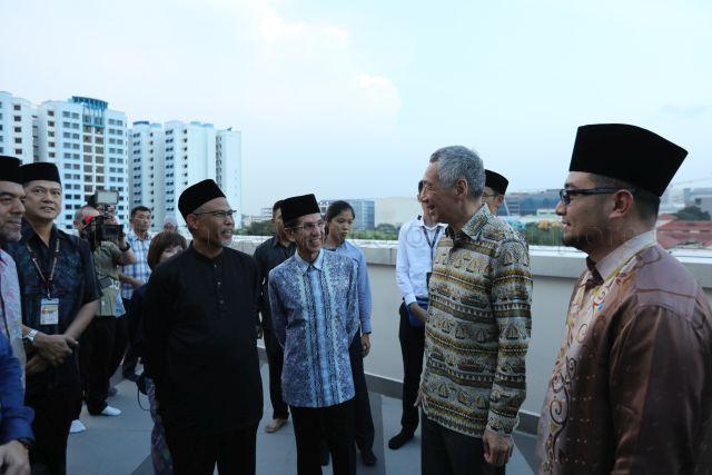 Taken at: Iftar at Maarof Mosque with Jurong residents in