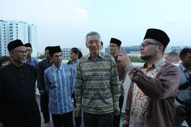 Taken at: Iftar at Maarof Mosque with Jurong residents in