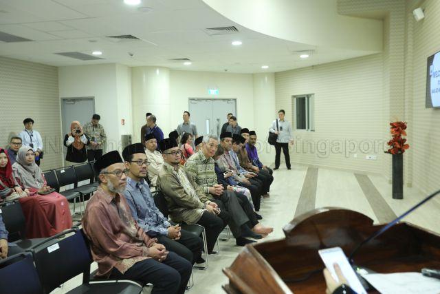 Taken at: Iftar at Maarof Mosque with Jurong residents in