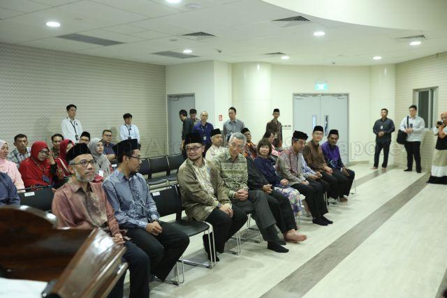 Taken at: Iftar at Maarof Mosque with Jurong residents in