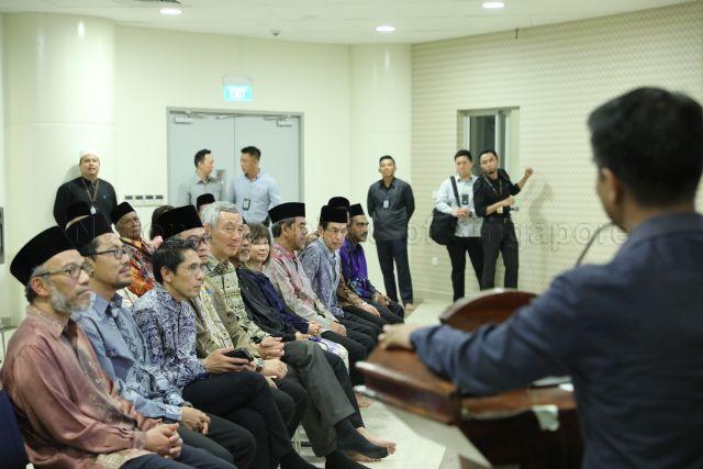 Taken at: Iftar at Maarof Mosque with Jurong residents in