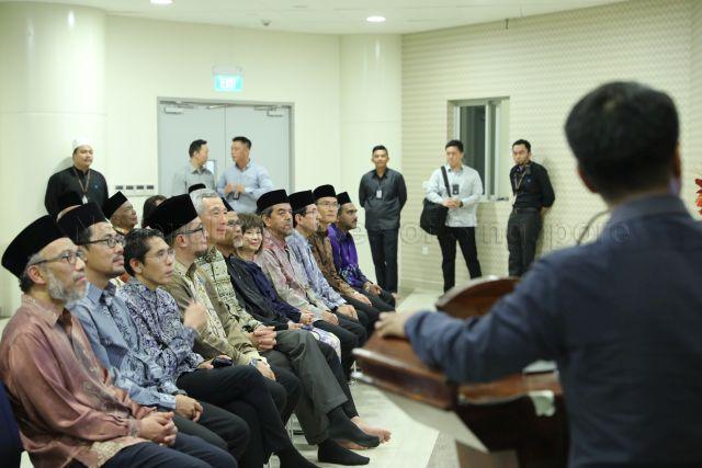 Taken at: Iftar at Maarof Mosque with Jurong residents in