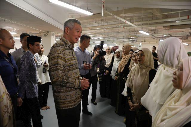 Taken at: Iftar at Maarof Mosque with Jurong residents in