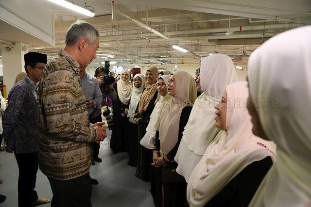 Taken at: Iftar at Maarof Mosque with Jurong residents in