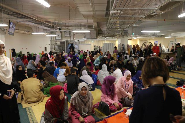 Taken at: Iftar at Maarof Mosque with Jurong residents in