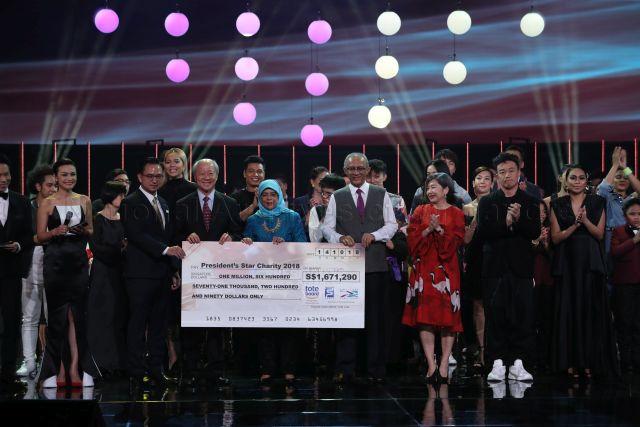 Taken at: The Presidentâ€™s Star Charity Show at Mediacorp's