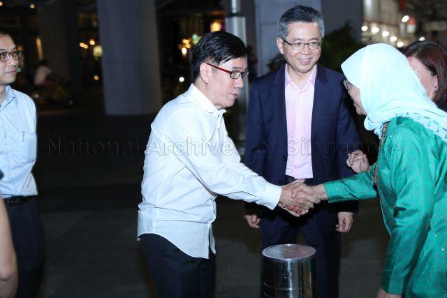 Taken at: Light-Up ceremony of ChariTrees at the Marina Bay