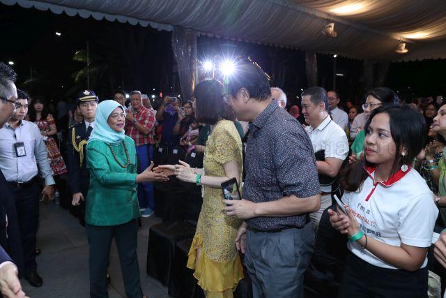 Taken at: Light-Up ceremony of ChariTrees at the Marina Bay