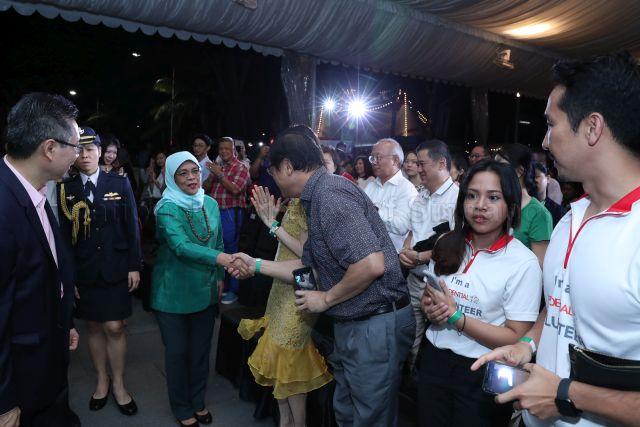 Taken at: Light-Up ceremony of ChariTrees at the Marina Bay
