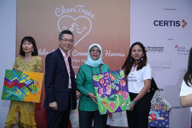 Taken at: Light-Up ceremony of ChariTrees at the Marina Bay