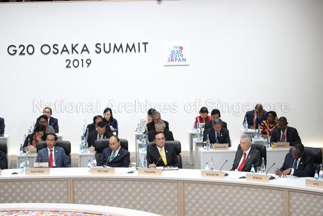 Taken at: 14th G20 Osaka Summit 2019 - Session 3 on
