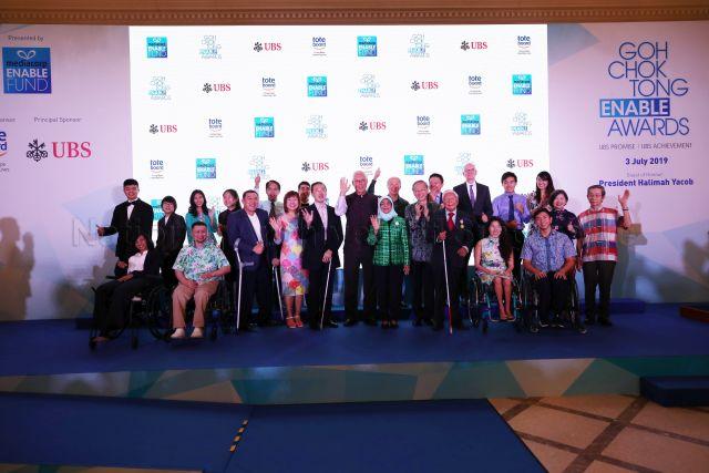 Taken at: Goh Chok Tong Enable Awards (GCTEA) Ceremony at