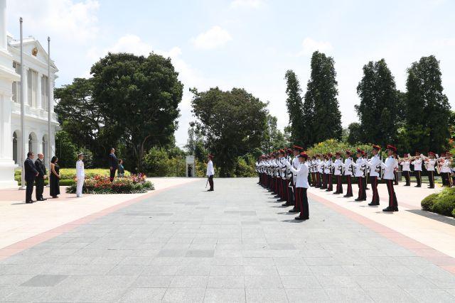 Taken at: Presentation of Credentials by Ambassador of the