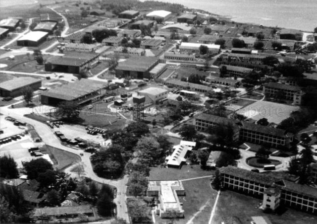 Aerial View of RAF Seletar Camp