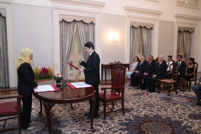 Taken at: Swearing-in and appointment ceremony of High Court