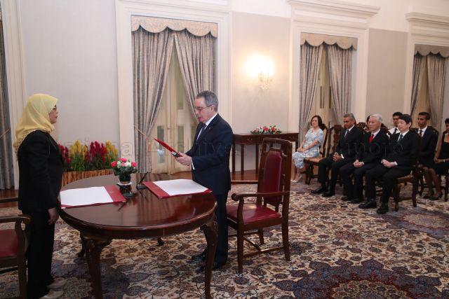 Taken at: Swearing-in and appointment ceremony of High Court