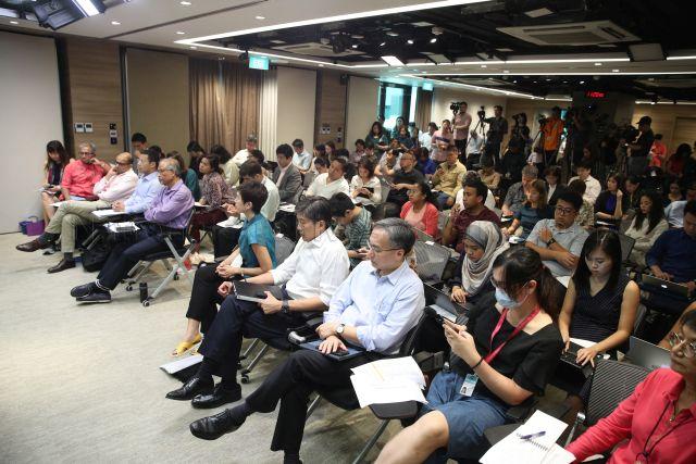 Taken at: Press conference for Wuhan coronavirus by Multi-