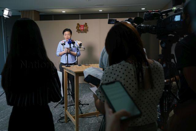 Taken at: COVID-19 doorstop interview at the Treasury