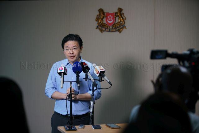 Taken at: COVID-19 doorstop interview at the Treasury