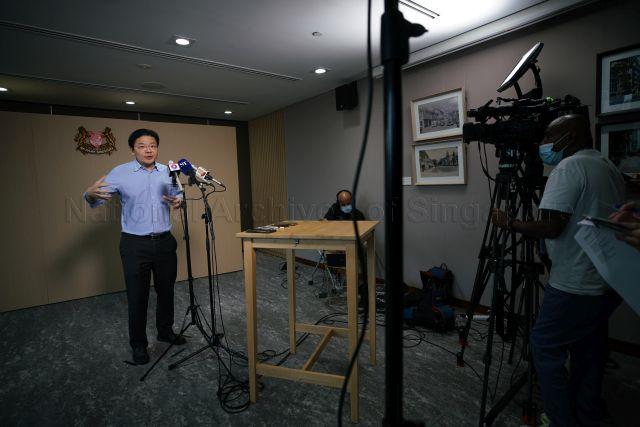 Taken at: COVID-19 doorstop interview at the Treasury