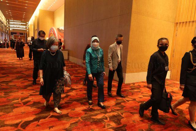 Taken at: Light Up Ceremony of ChariTrees 2021 at Marina Bay