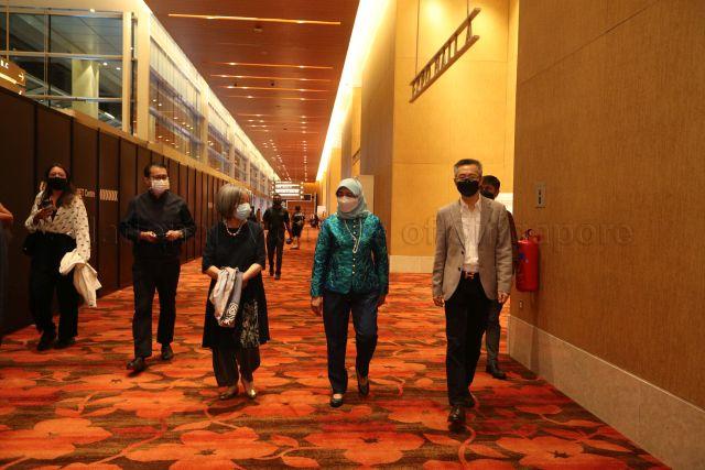 Taken at: Light Up Ceremony of ChariTrees 2021 at Marina Bay