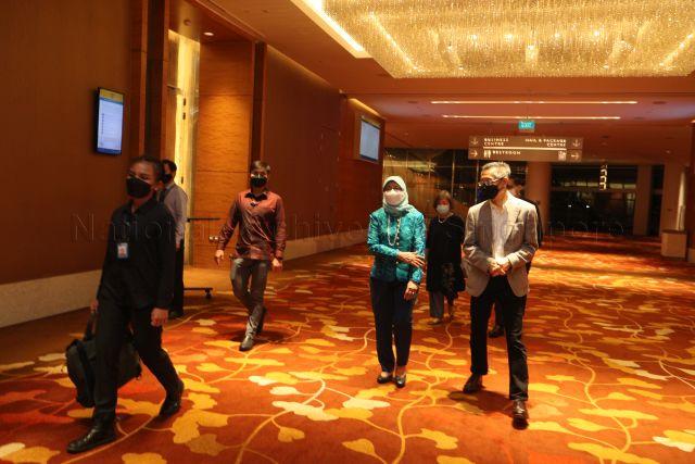 Taken at: Light Up Ceremony of ChariTrees 2021 at Marina Bay