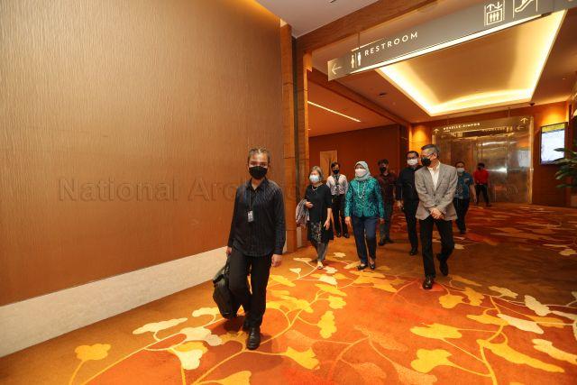 Taken at: Light Up Ceremony of ChariTrees 2021 at Marina Bay