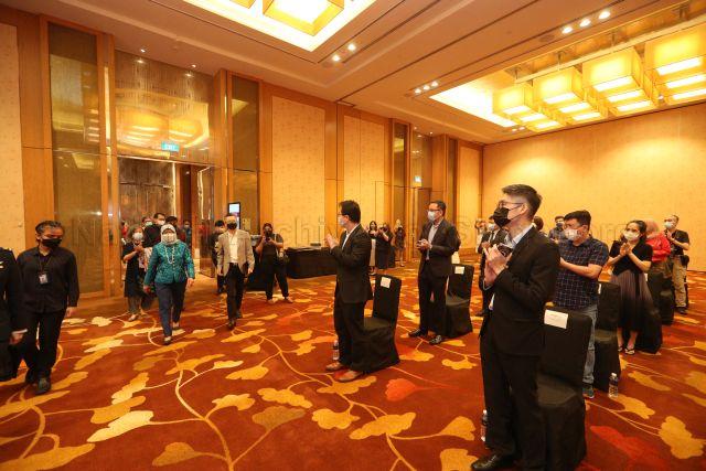 Taken at: Light Up Ceremony of ChariTrees 2021 at Marina Bay