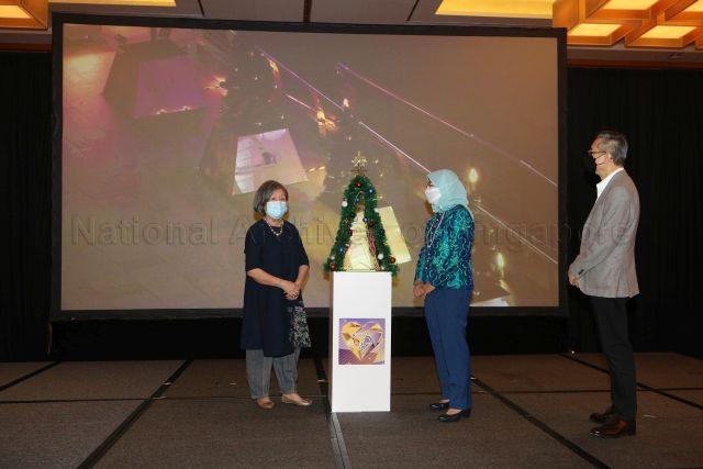 Taken at: Light Up Ceremony of ChariTrees 2021 at Marina Bay