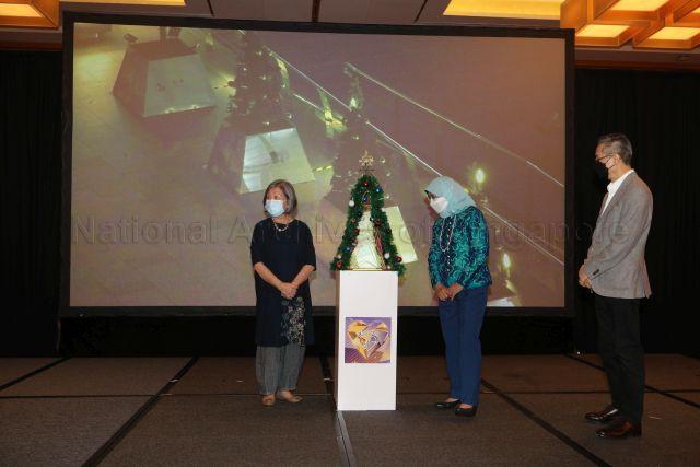 Taken at: Light Up Ceremony of ChariTrees 2021 at Marina Bay