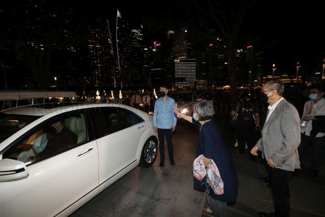 Taken at: Light Up Ceremony of ChariTrees 2021 at Marina Bay