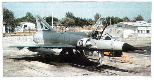 Photograph of Royal Australian Air Force (RAAF) Mirage III,