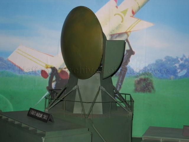 Photograph of radar cabin model at the Air Force Museum