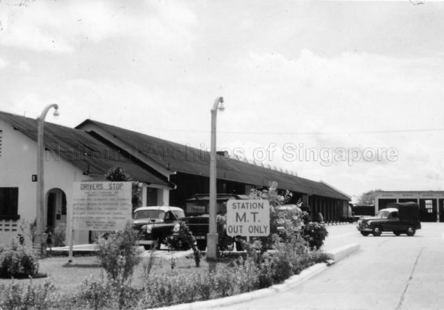 Photograph of Mechanical Transport (MT) Section, Royal Air