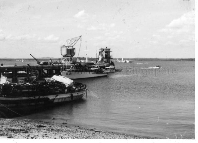 Photograph of the Seletar Jetty