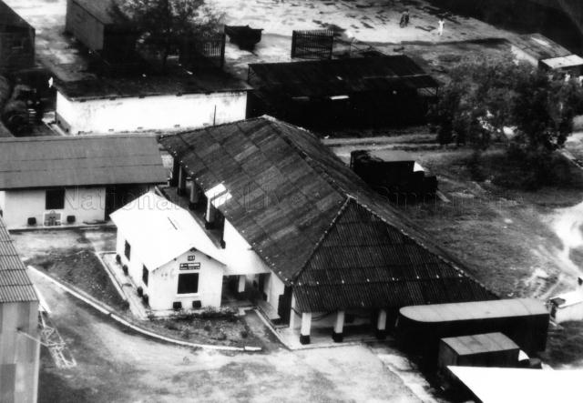 Aerial view of No. 81 Squadron Photo Section building