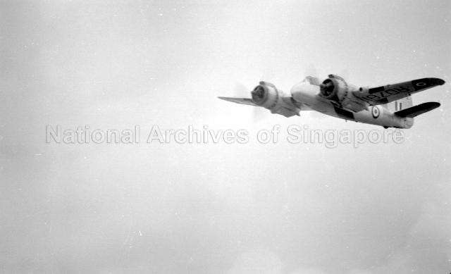 Photograph of Bristol Beaufighter target towing aircraft in