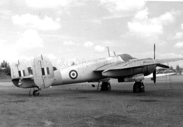 Photograph of Bristol Brigand on land