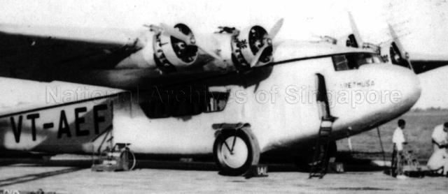 Photograph of the aircraft Atalanta VT-AEF