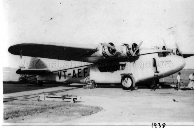 Photograph of the aircraft Atalanta VT-AEF