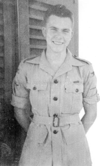 Photograph of Leading Aircraftman Eddie Stapleton