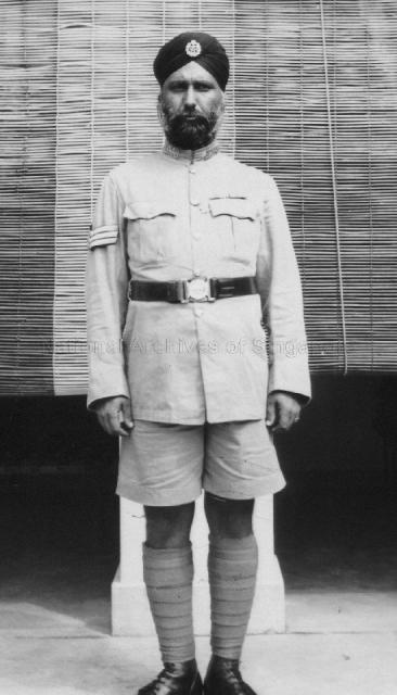 Long time policeman Mehar Singh was in charge of the