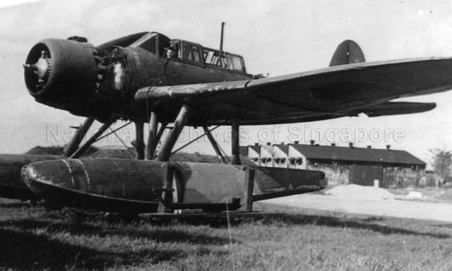 Japanese floatplane - Aichi A13A1 "Jake" photographic