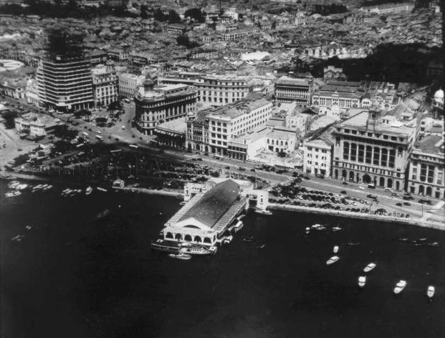 Aerial view of Clifford pier