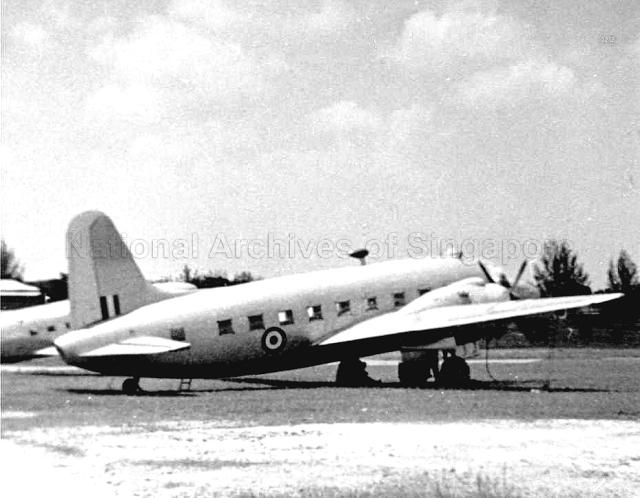 Photograph of Vickers Valetta on land
