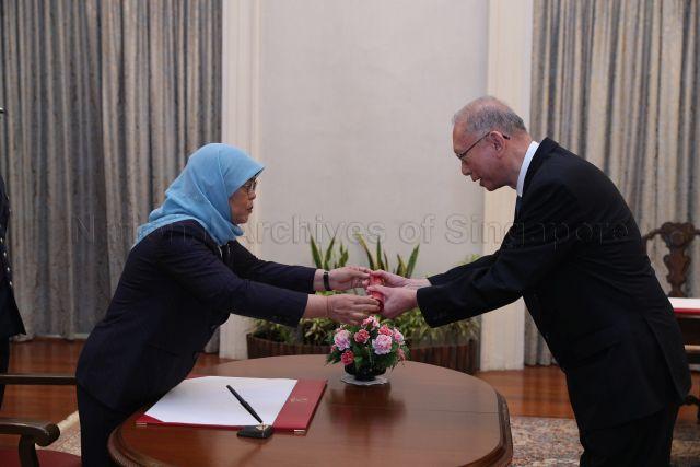 Taken at: Swearing in of Judges at Istana Pictured: