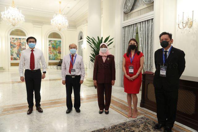 Taken at: Chingay Appreciation Function 2022 Pictured: