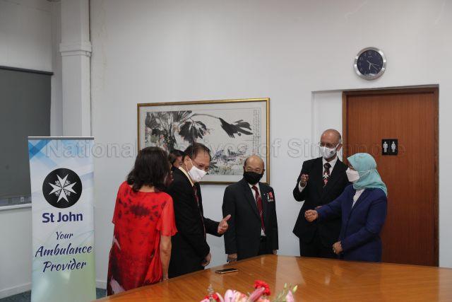 Taken at: St John Presentation of Colours Ceremony at St