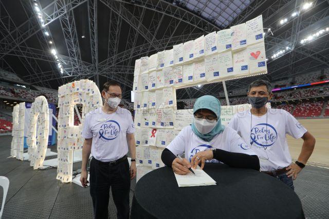 Taken at: Singapore Cancer Society - TalkMed Relay for Life